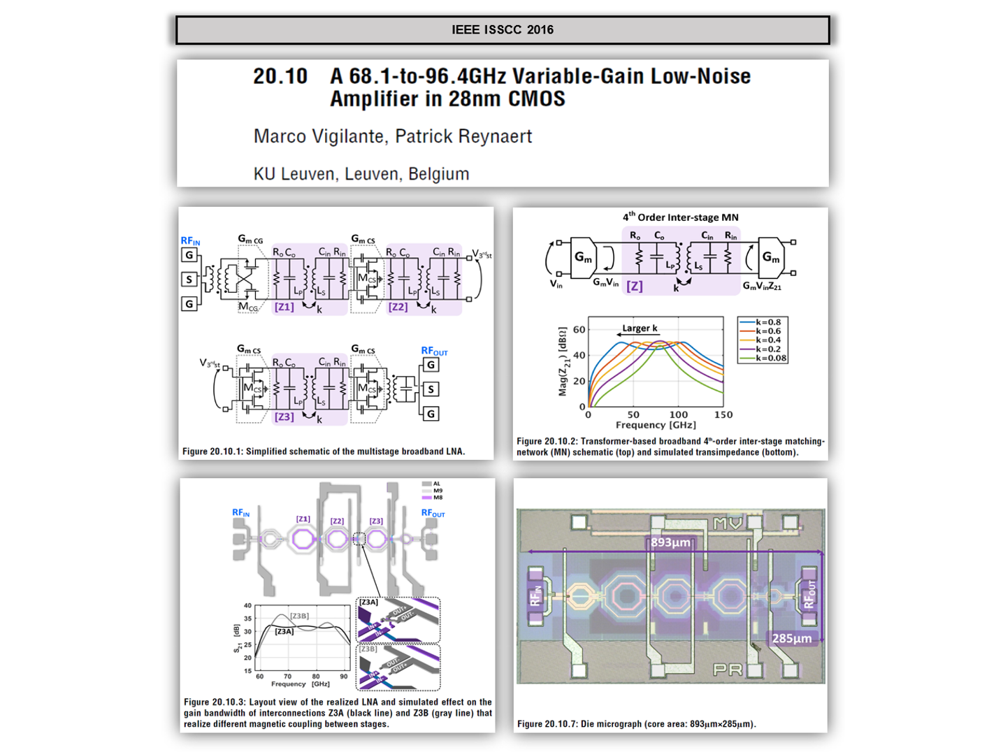 “The Art of CMOS RF Design & Layout” – Prof. Patrick Reynaert (KU ...