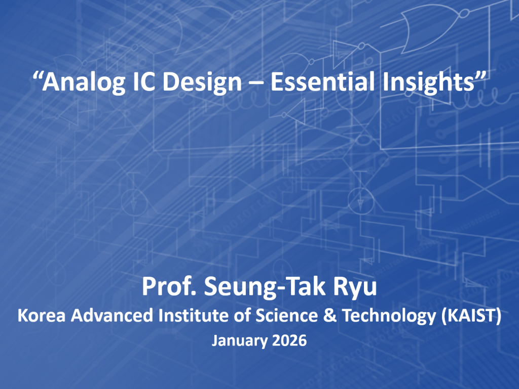 WORLD-CLASS IC DESIGN TRAINING COURSES – Hooman Reyhani – IC DESIGN ...